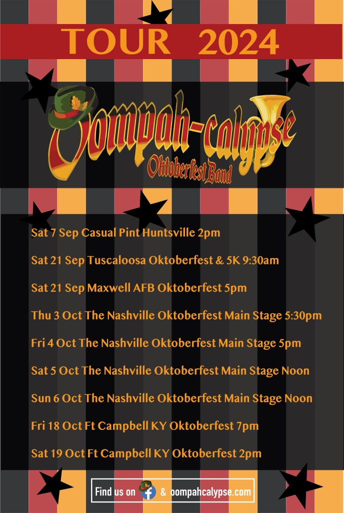 EVENTS – Oompah-Calypse Oktoberfest Band!